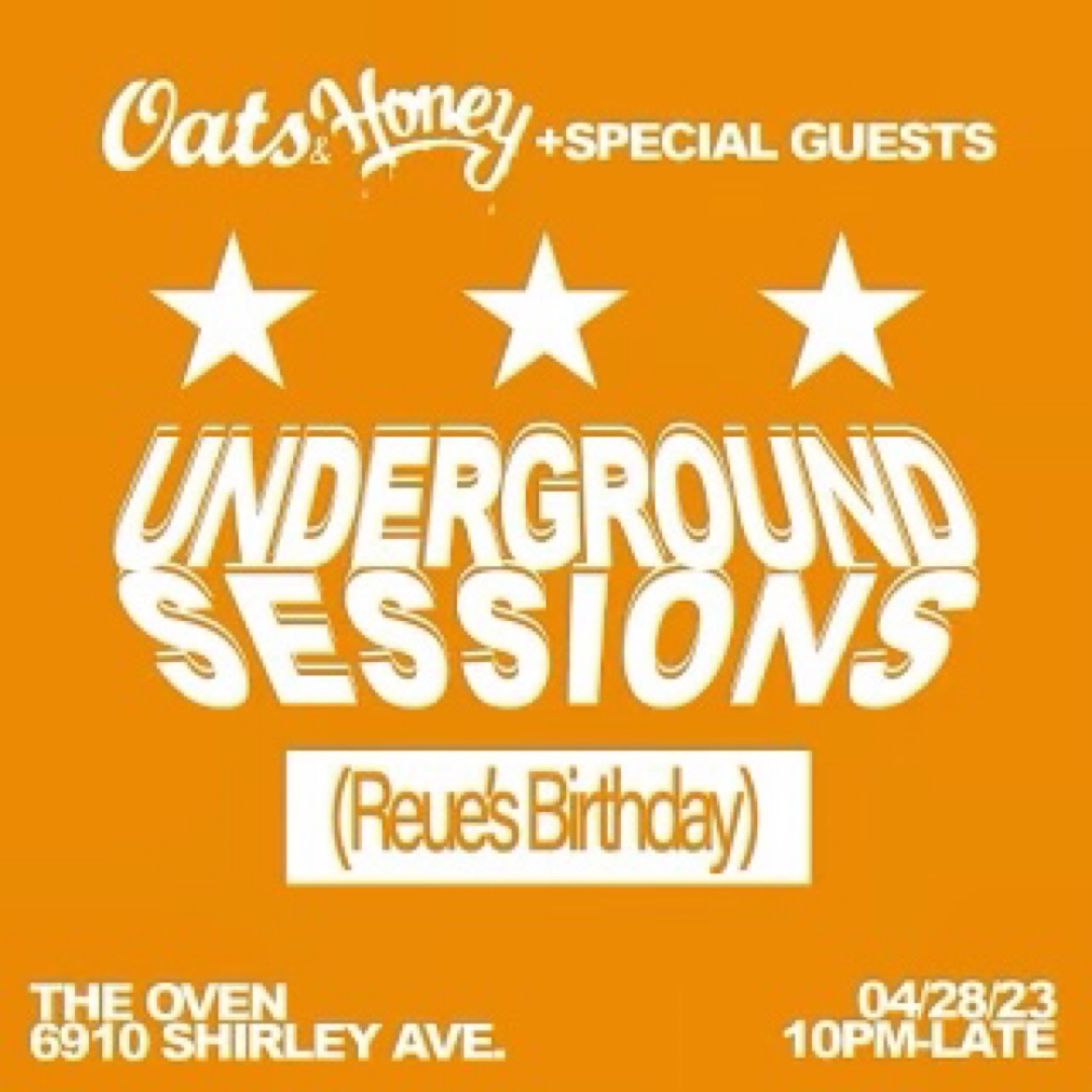 UNDERGROUND SESSIONS | Apr 28, 2023 | 6910 Shirley Ave, Austin, TX 78752 | Geoji